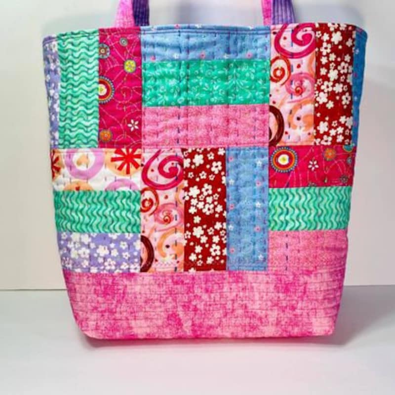 Quilted Tote Bag - Etsy