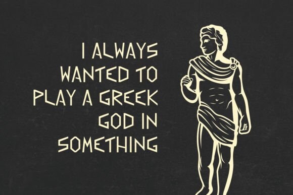 Greek Myth Font, Simple Font, Cricut Fonts, Casual Font, Modern Font ...