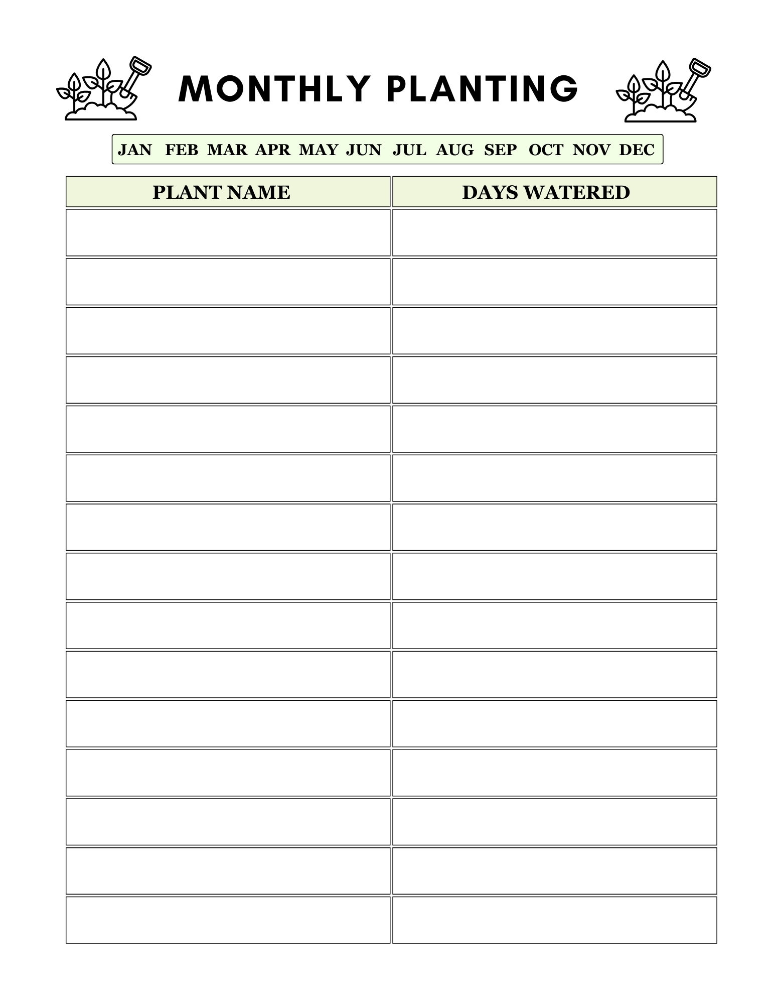 Smart Garden Planner | Digital Download for Efficient Garden Management ...