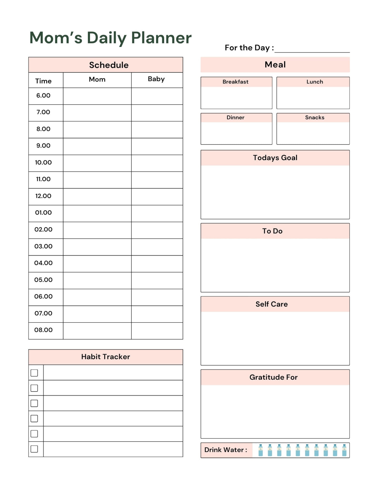 Complete Mom’s Planner Bundle | Digital Download for Managing Family ...