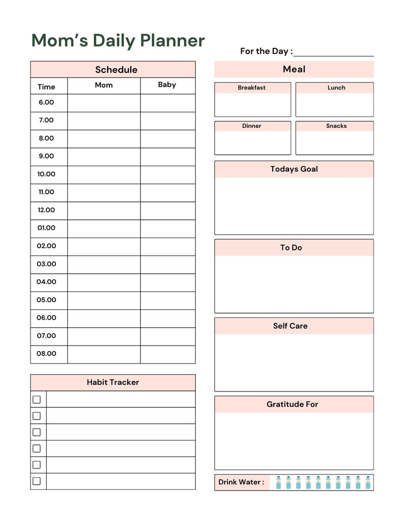 Complete Mom’s Planner Bundle | Digital Download for Managing Family ...