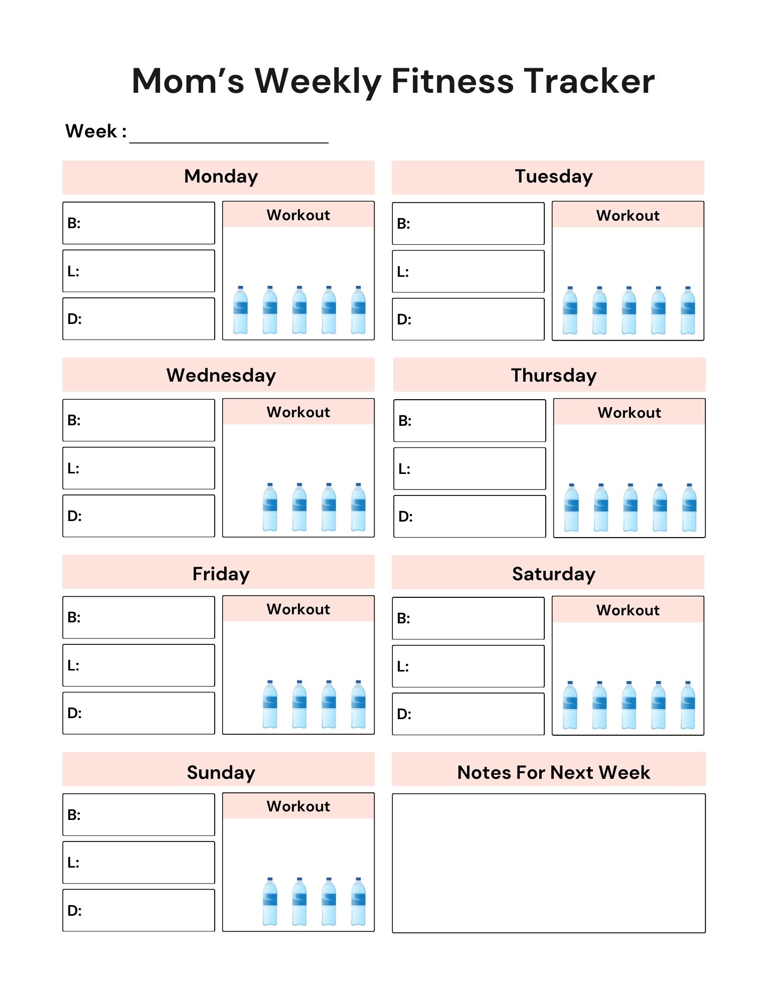 Complete Mom’s Planner Bundle | Digital Download for Managing Family ...