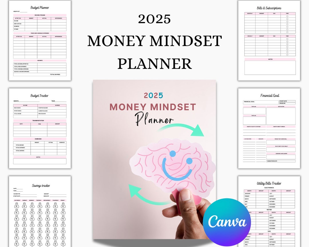 2025 Money Mindset Planner | Transform Your Financial Future Ultimate ...