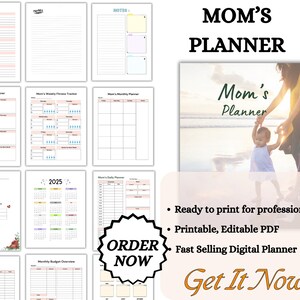 Complete Mom’s Planner Bundle | Digital Download for Managing Family ...