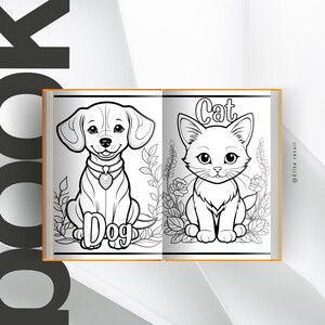Alphabet Safari Digital Coloring Book: 30 Pages, A to Z Creatures ...