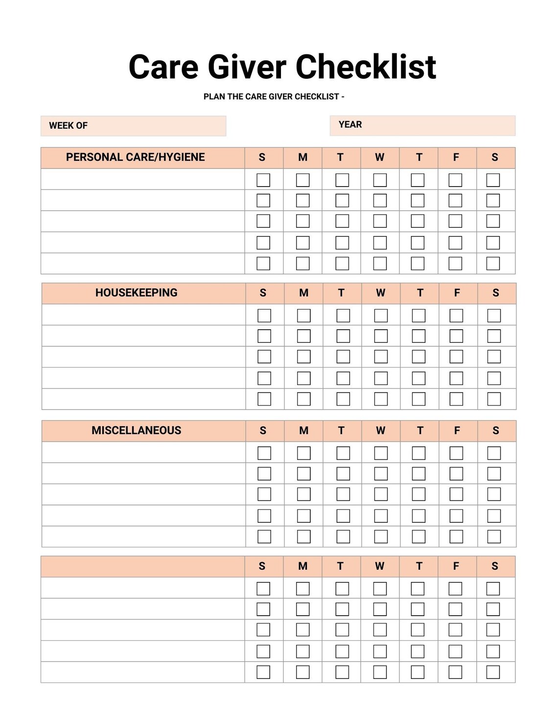 Ultimate Caregiver Planner | Manage Schedules, Appointments & Care ...