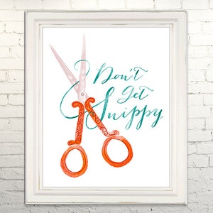 SNIPPY Printable Artwork Instant Download jpg Digital Art | Etsy