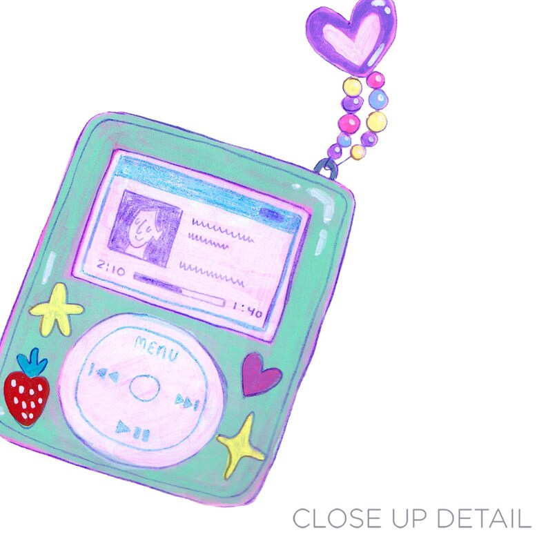 Y2K GIRL Clipart Bundle | 90s 2000s Nostalgia Digital Stickers | Ipod ...