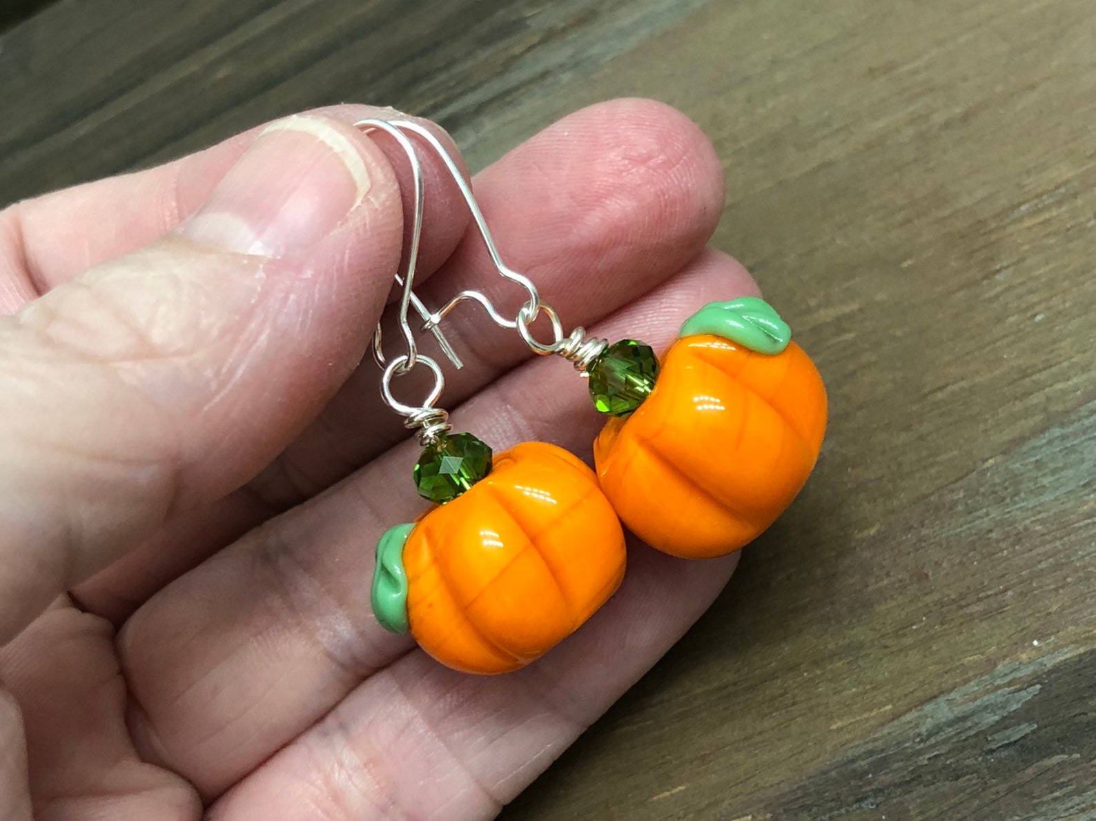 Pumpkin Earrings Thanksgiving Jewelry Halloween Earring | Etsy