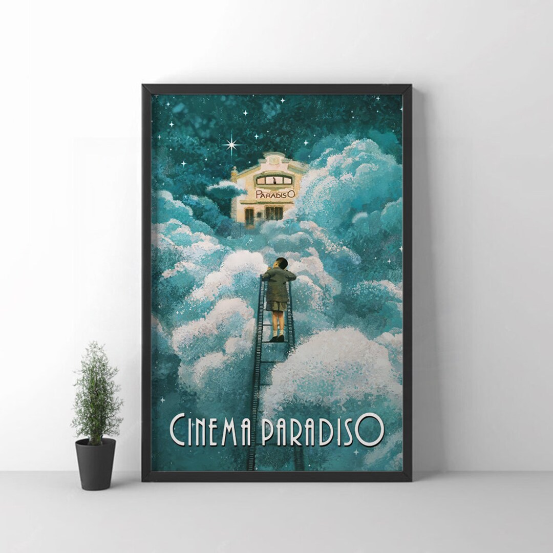 Cinema Paradiso Movie Poster, Vintage Poster, Home Decor, Room Decor ...