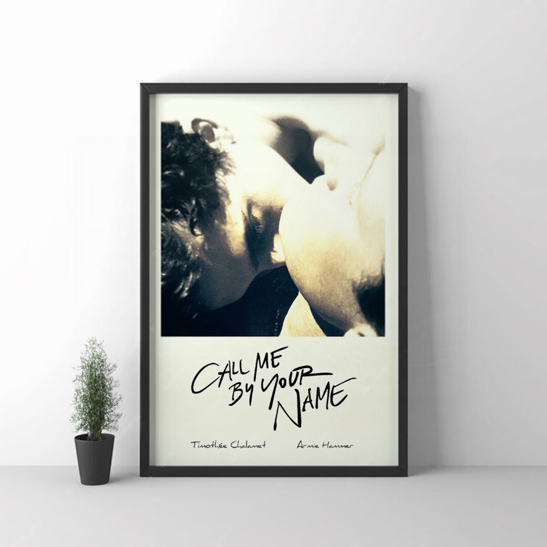 Call Me by Your Name Movie Poster, Vintage Poster, Home Decor, Room ...