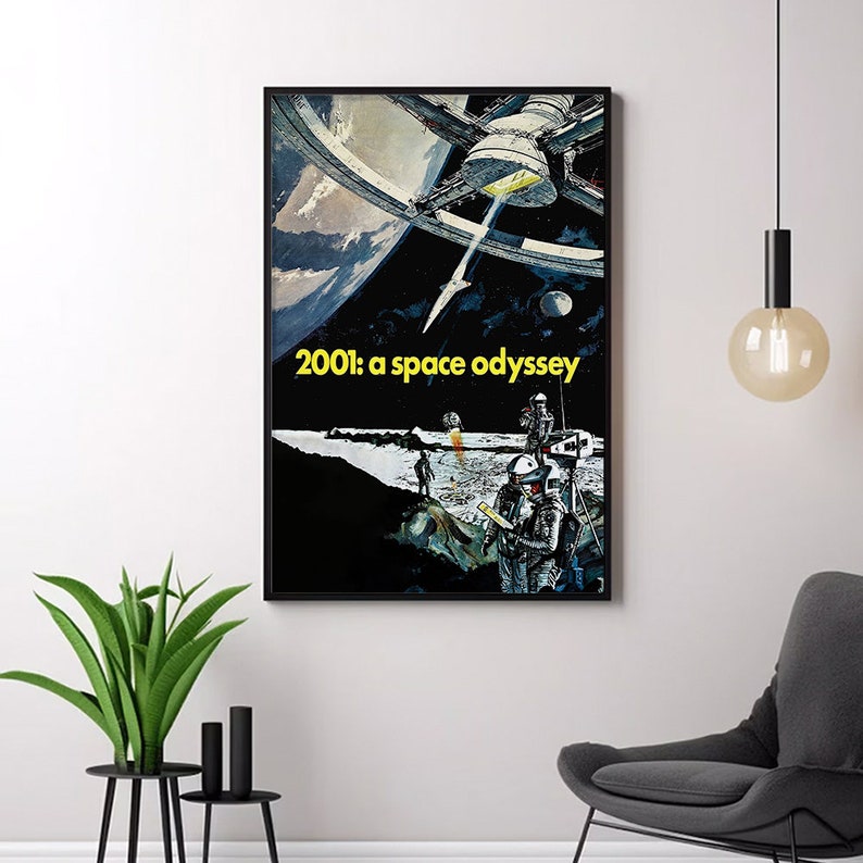 2001 A Space Odyssey Movie Poster, Vintage Poster, Home Decor, Room ...