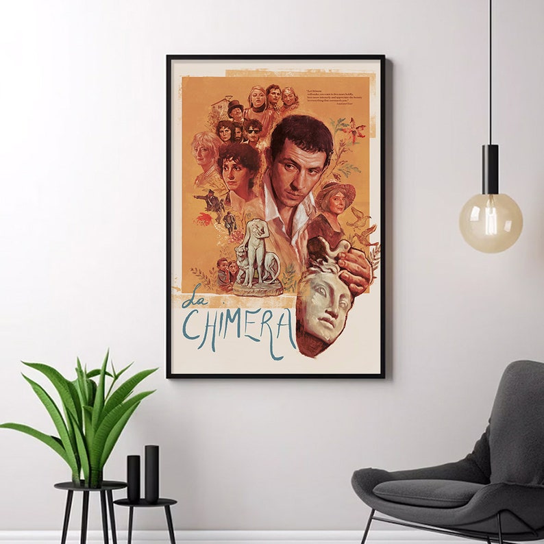 La Chimera Movie Poster, Vintage Poster, Home Decor, Room Decor Wall ...