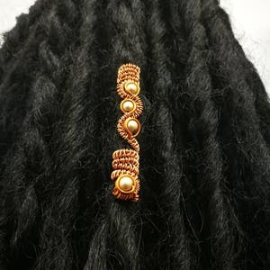 4 STAR Dreadlock Hair Cuff. - Etsy