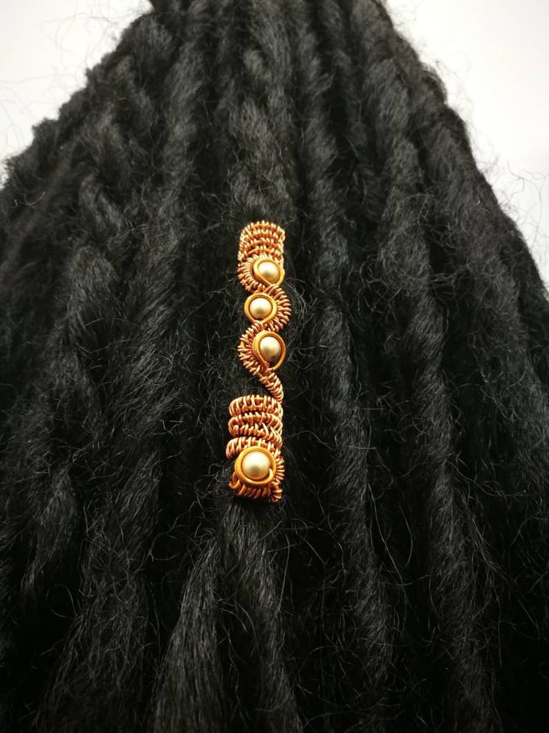 4 STAR Dreadlock Hair Cuff. - Etsy