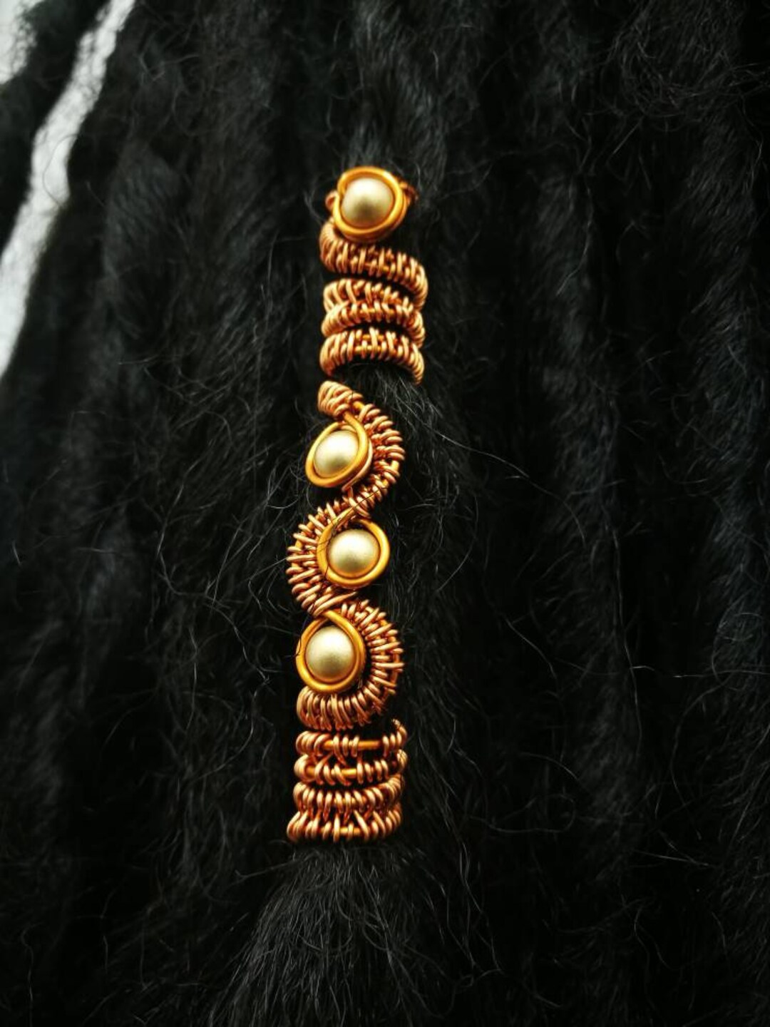 4 STAR Dreadlock Hair Cuff. - Etsy