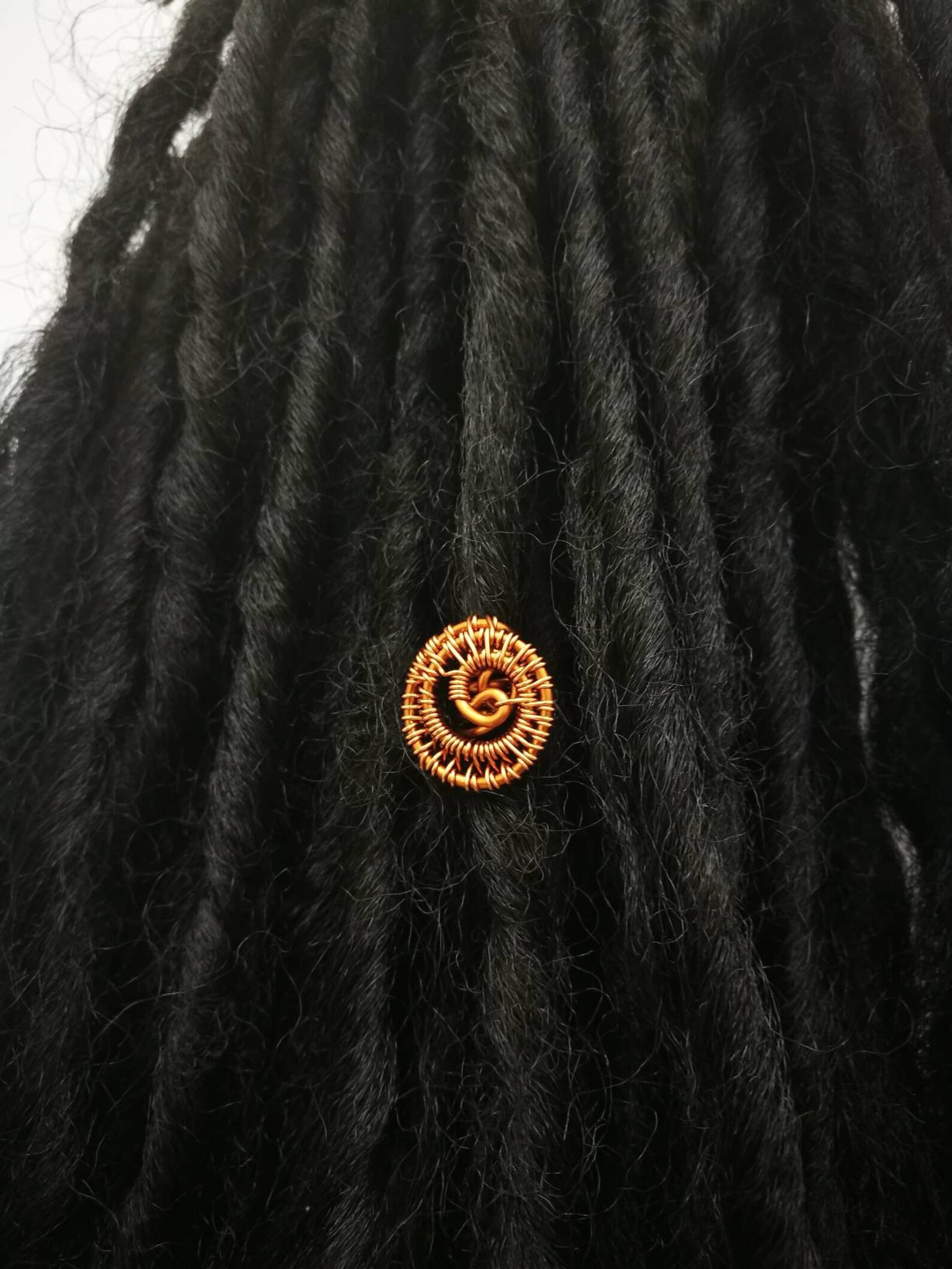 Spiral Wire Woven Dreadlock Cuff/ Hair Adornment/ Jewelry - Etsy