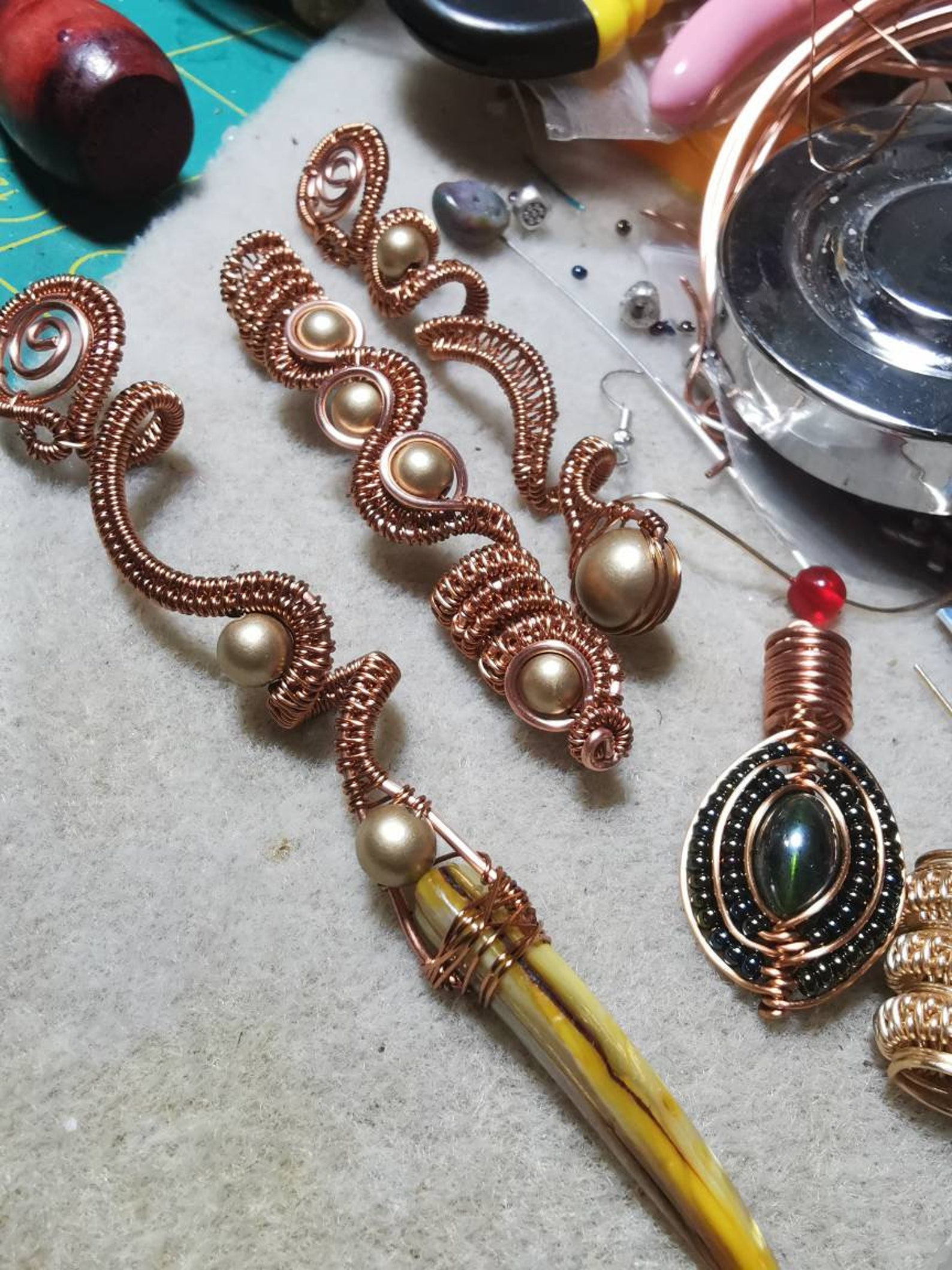 ROYAL Dreadlock Accessories Set - Etsy