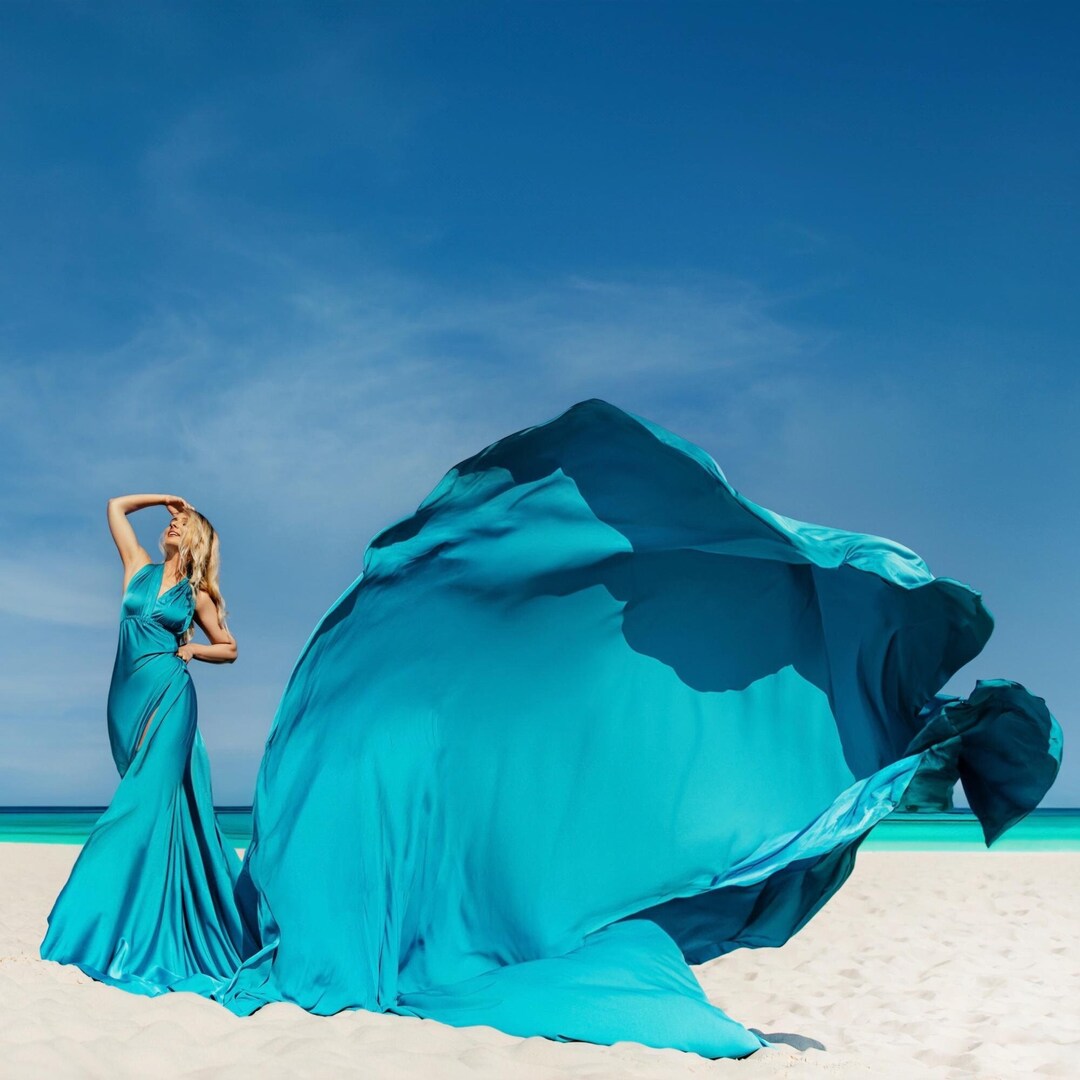 Long Flying Dress for Photoshoot - Flying Dress One Size for ...