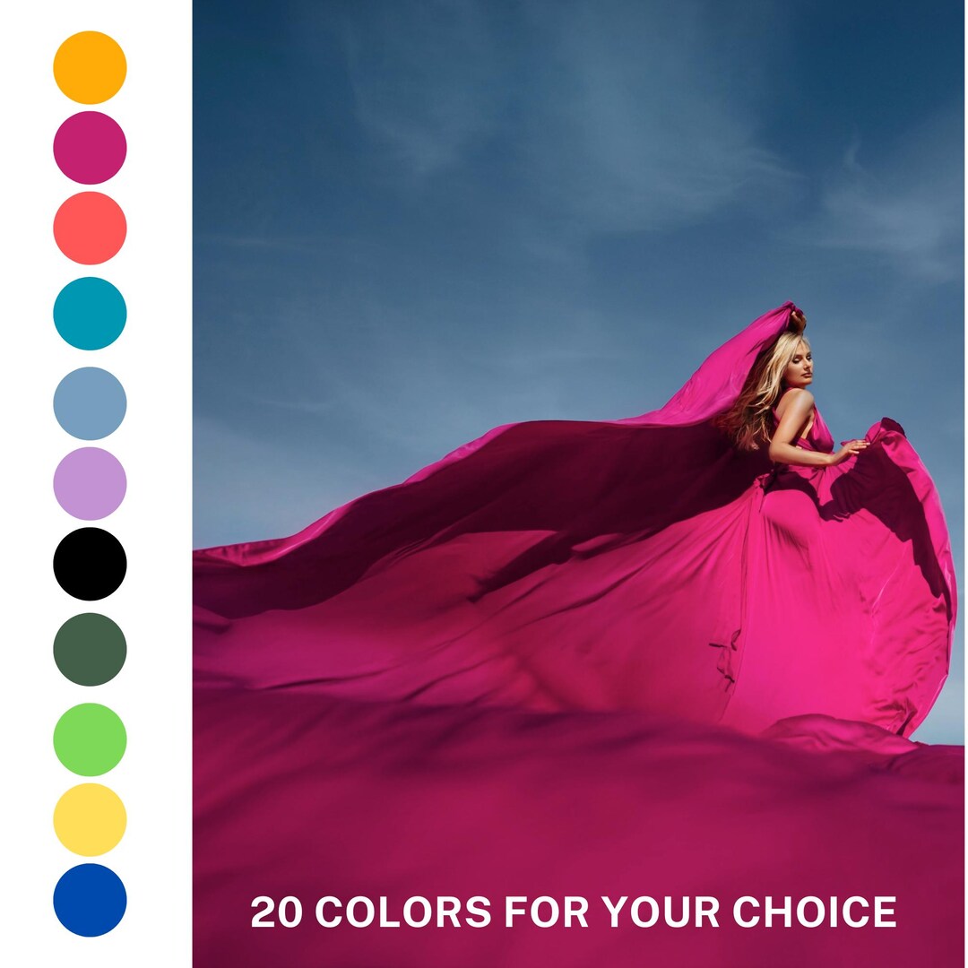 Custom Flying Dress - 20 Color Options - Infinity Design - Adjustable ...