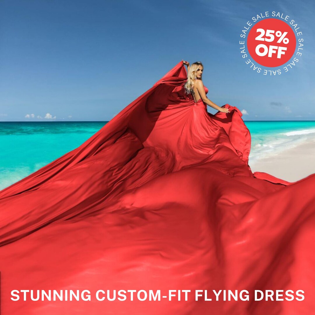 Long Flying Dress - Fly Away Dress - Infinity Flying Dress - Flying ...