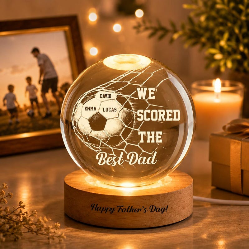 Custom Night Light Dad - Etsy