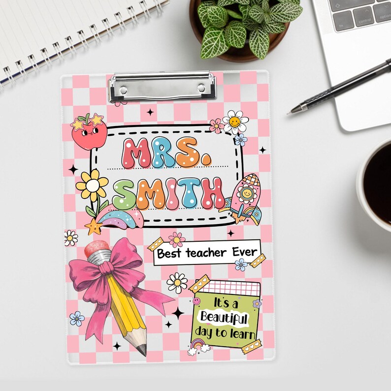 Personalized Teacher Clipboard, Teacher Appreciation Gifts, Teacher ...