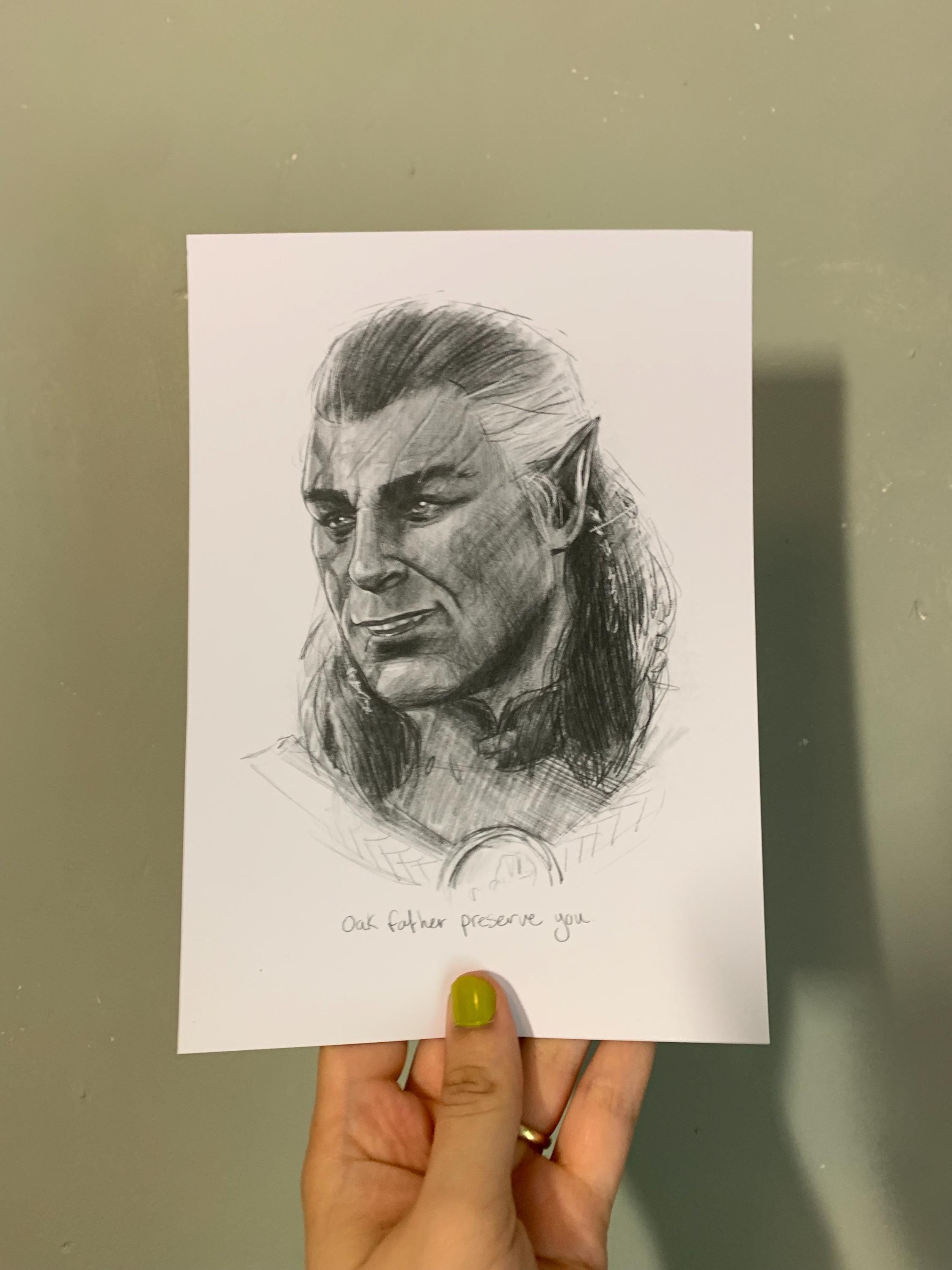 Baldurs Gate 3 Character Portrait | Camp Dwellers | Art Print | A5 - Etsy
