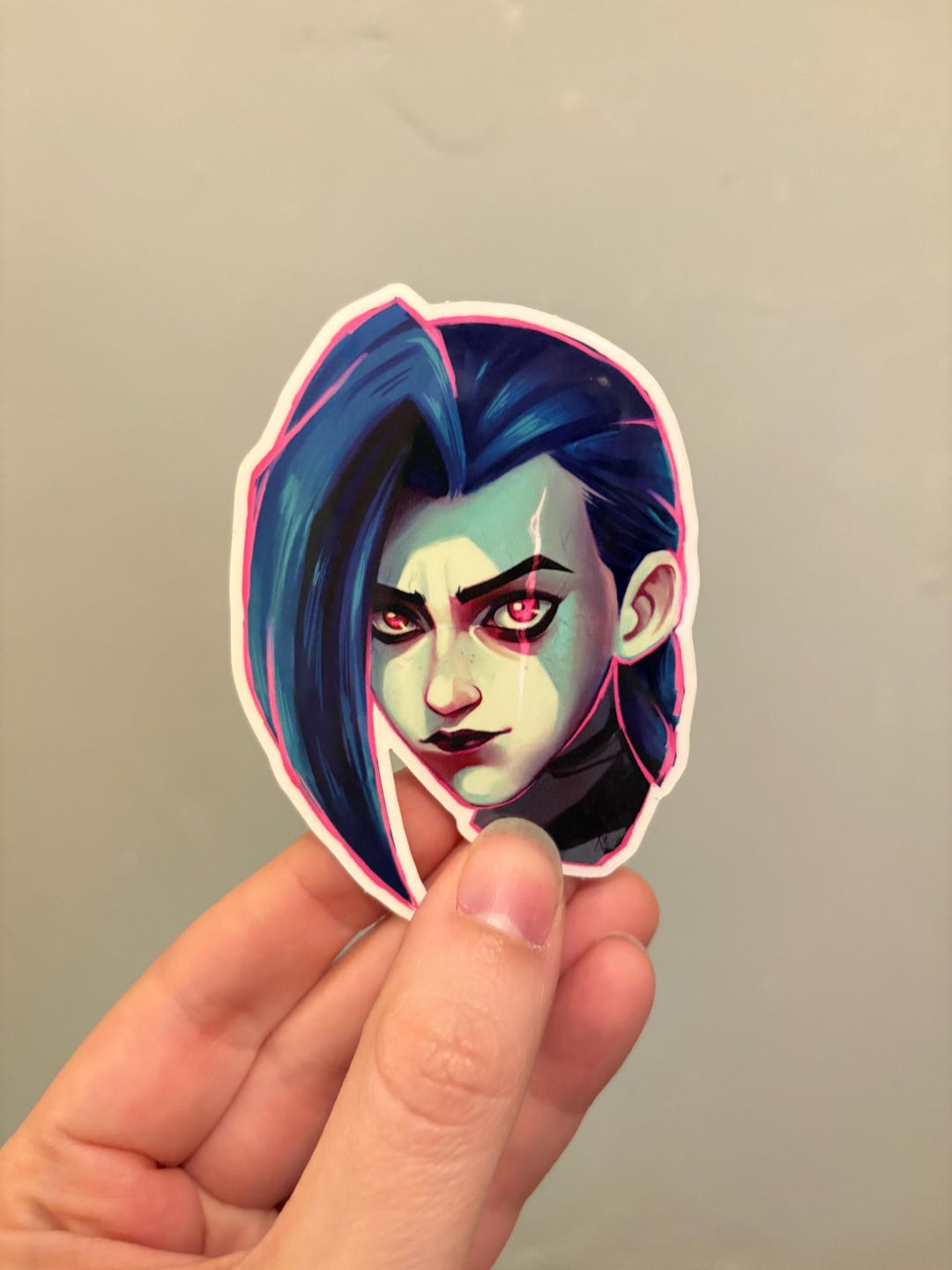 Arcane Sticker | Jinx | Vinyl Full Color - Etsy