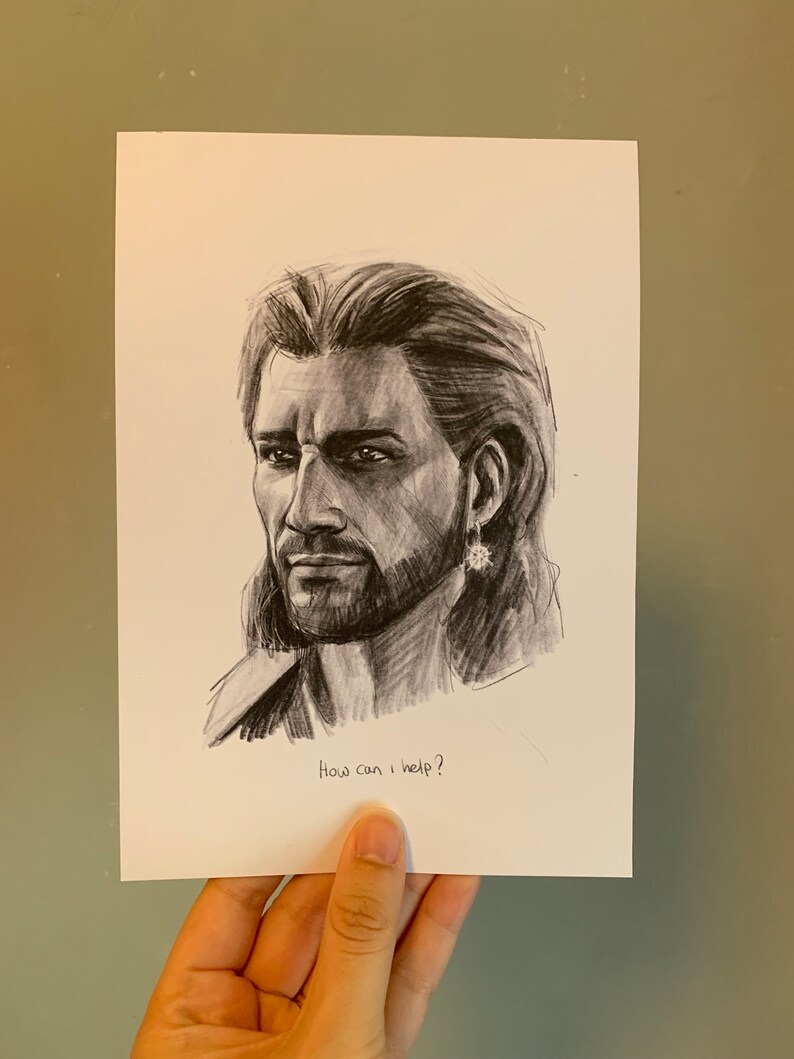 Baldurs Gate 3 Character Portrait | Art Print | A5 - Etsy