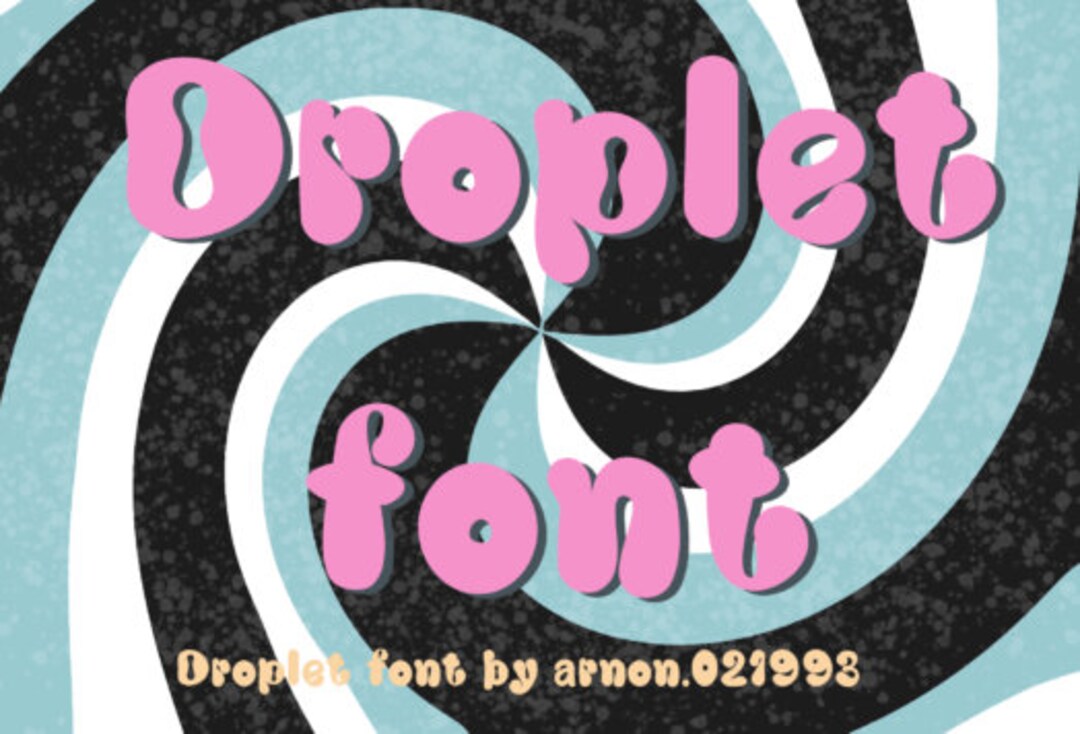 Droplet Font, Handwritten Font, Note Font, Modern Font, Branding Font ...