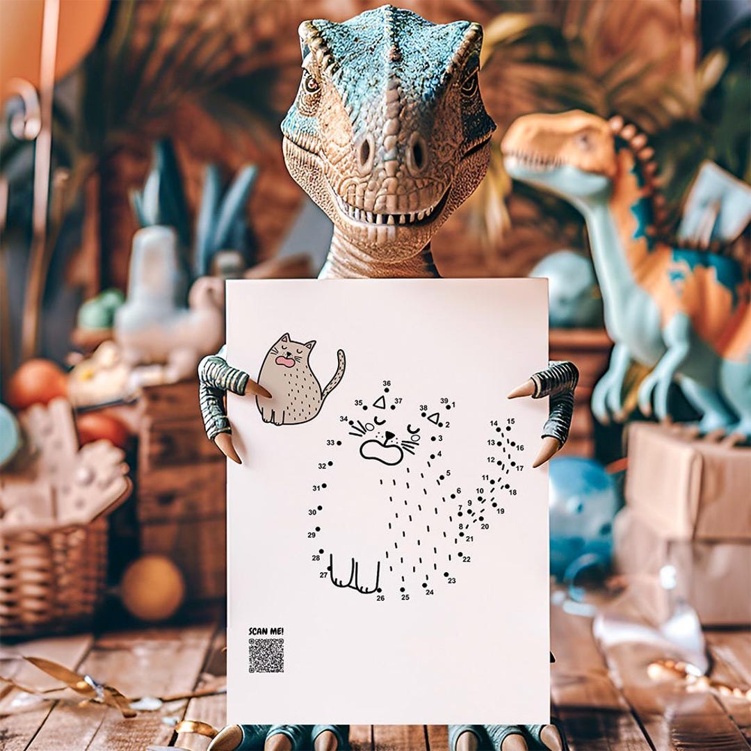Printable Colouring Page Bundle With AR – 7 Dot-to-dot Sheets | AR ...