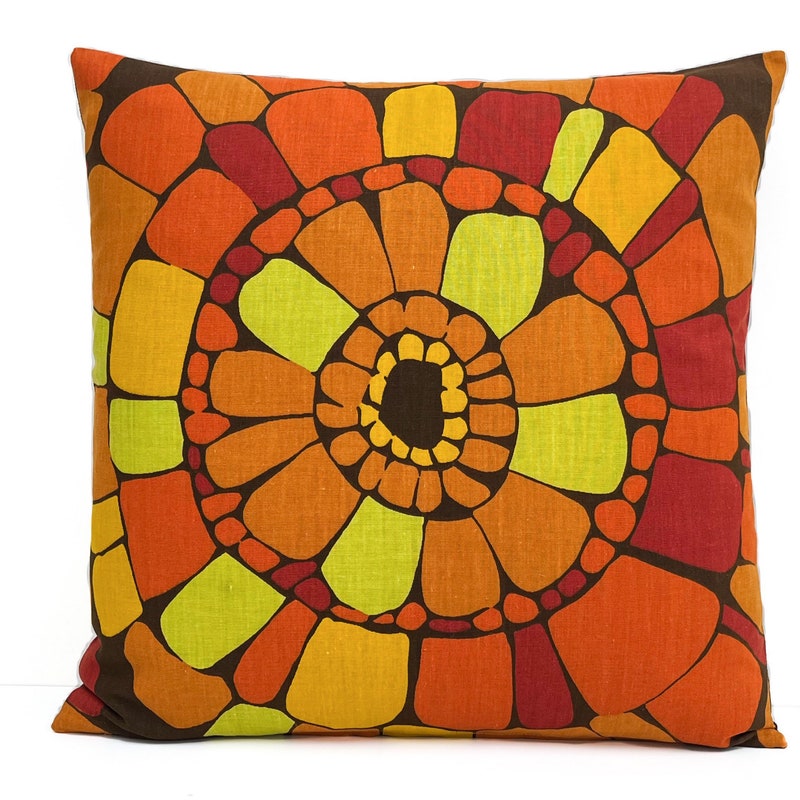 Orange Cushions - Etsy