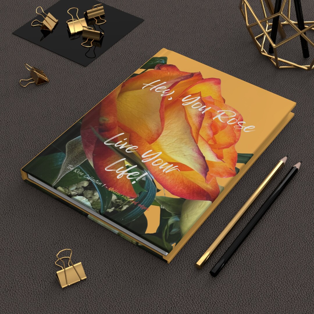 Rose Journal, Journal, Journal for Her, Floral Journal, Botanical ...