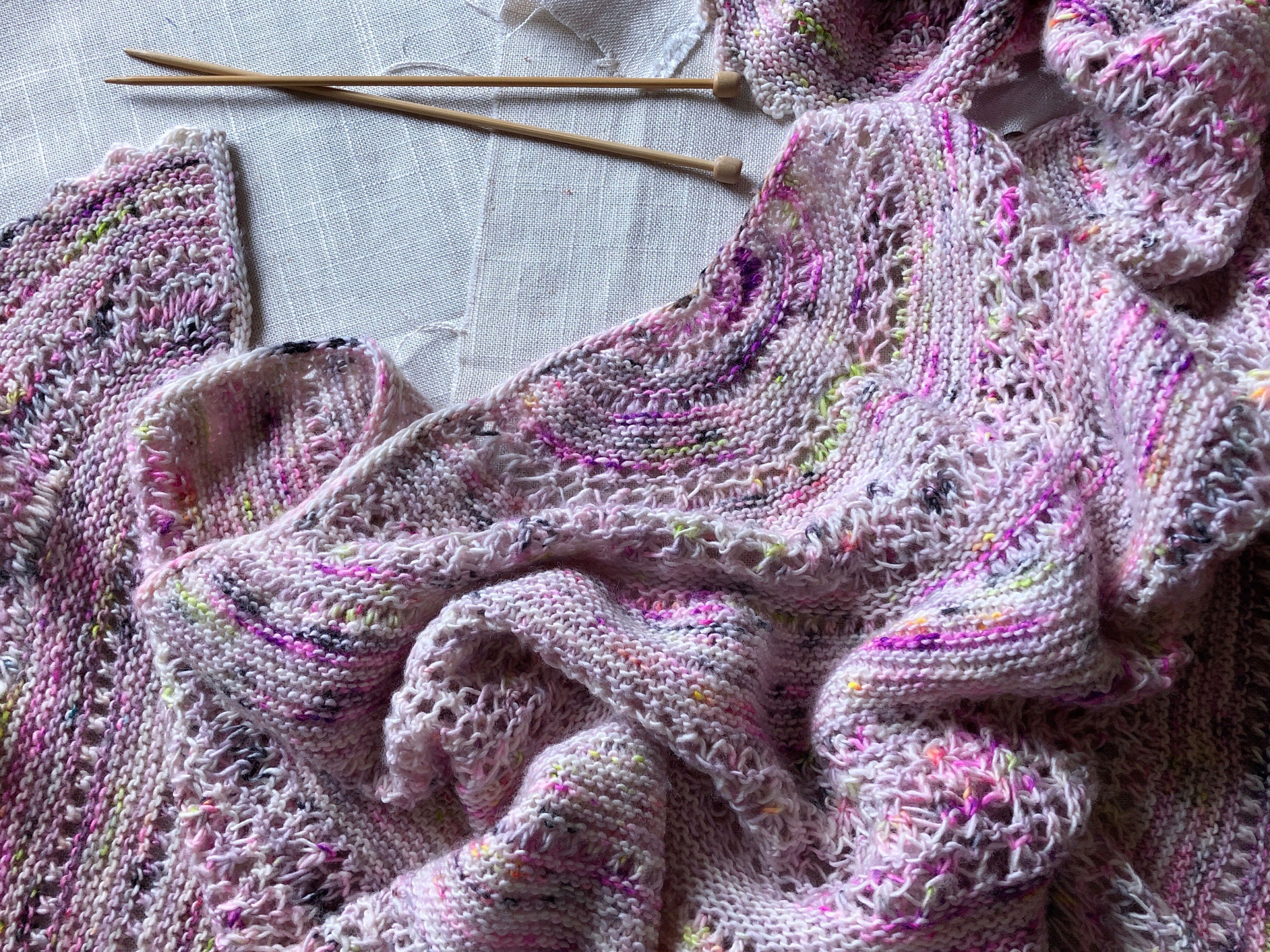 Speckle Code Shawl Knitting Pattern Pdf - Etsy