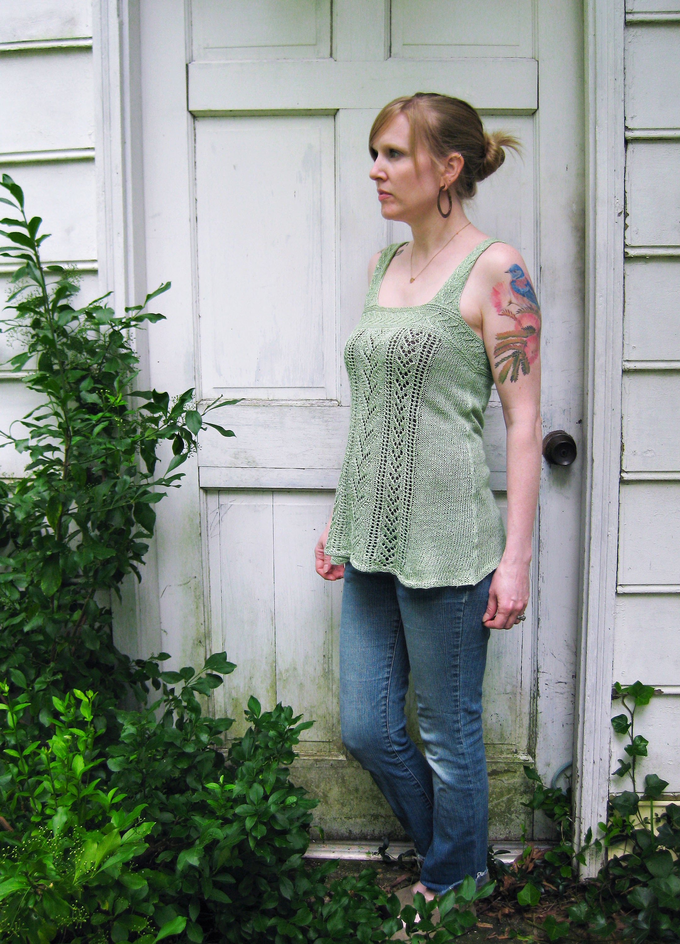 Botanica Tank Top Knitting Pattern Pdf - Etsy