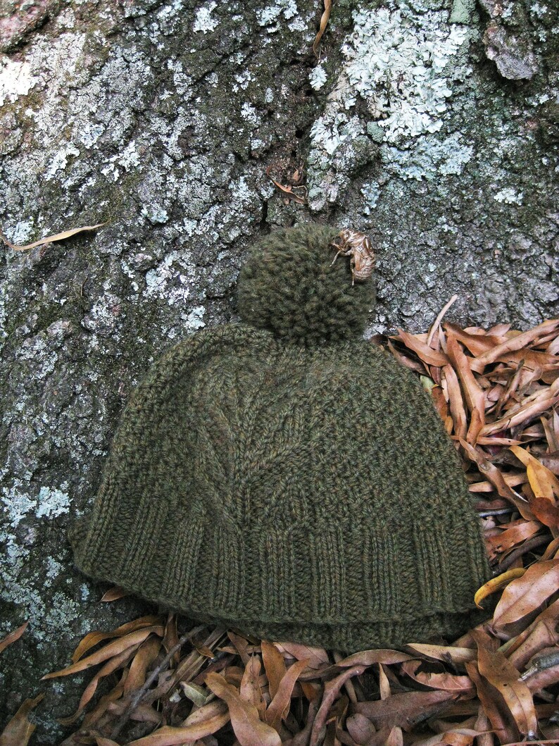 Cabin Hat Knitting Pattern Pdf - Etsy