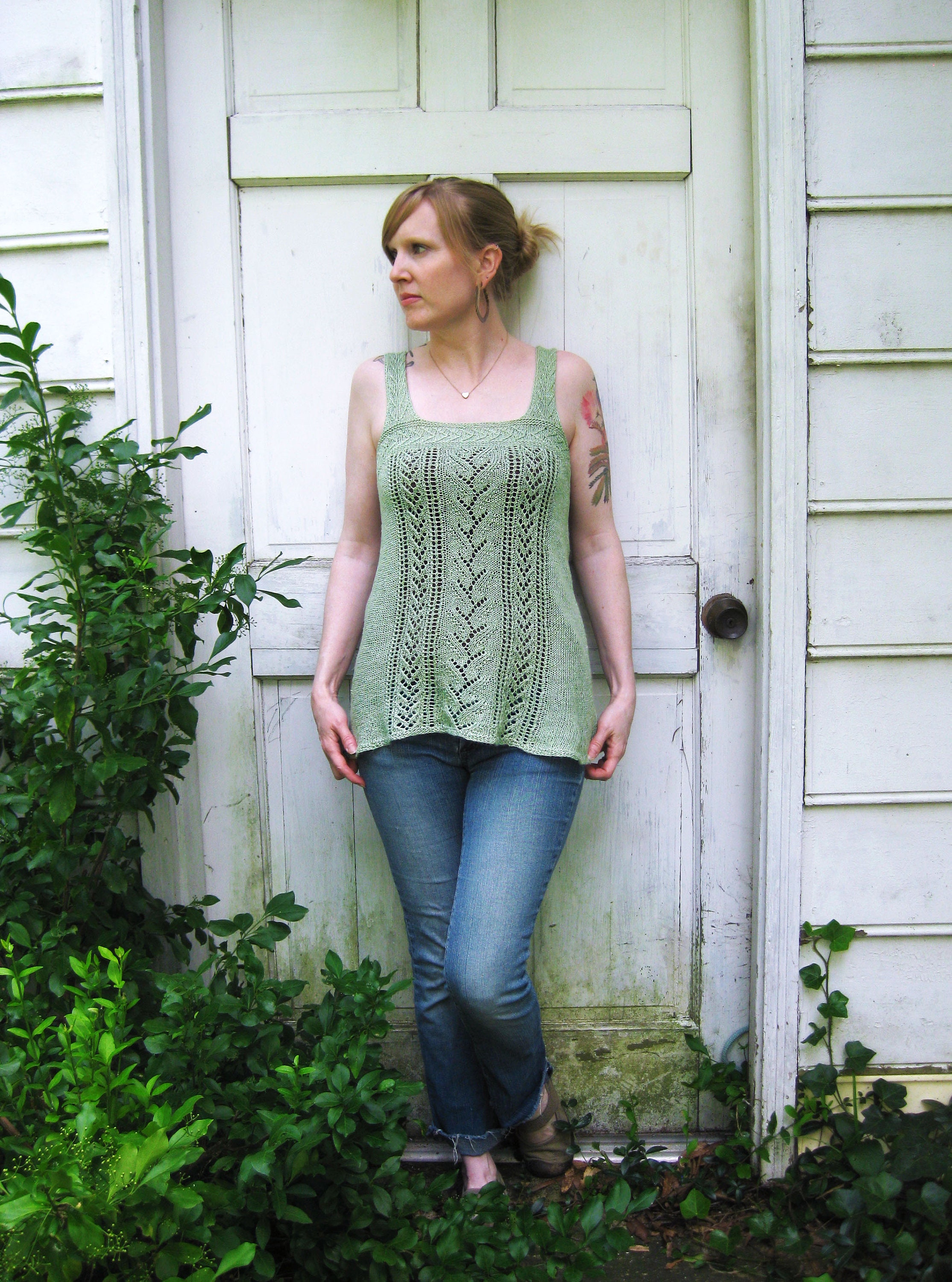Botanica Tank Top Knitting Pattern Pdf - Etsy