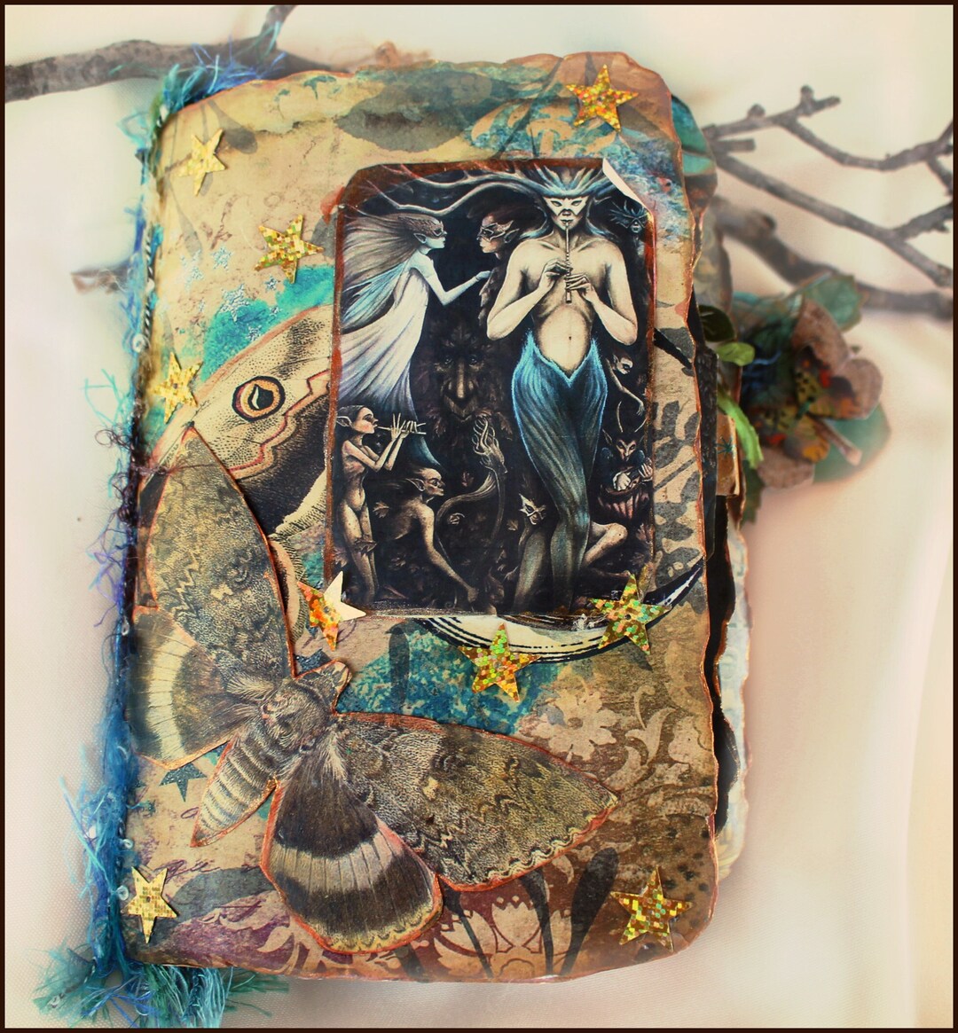 Midsummer Nights Dream Marc Potts Art Journal, Faerie Dance Witch ...
