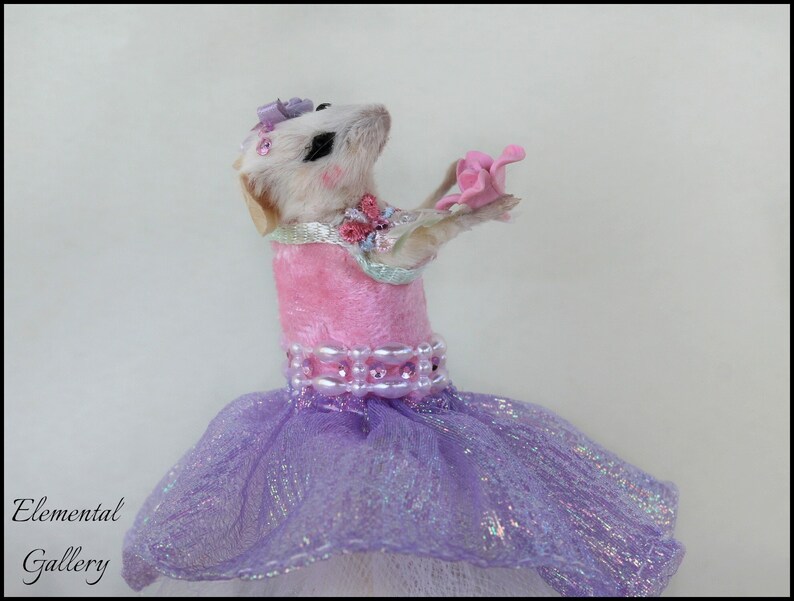 Mouse Ballet Taxidermy Ballerina Dancer, Christmas Ethical Taxidermy ...