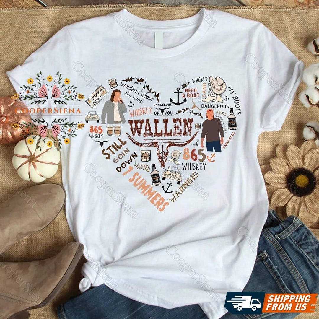 Wallen Shirt, Wallen Bullhead Shirt, Wallen T-shirt, Wallen Westerns ...