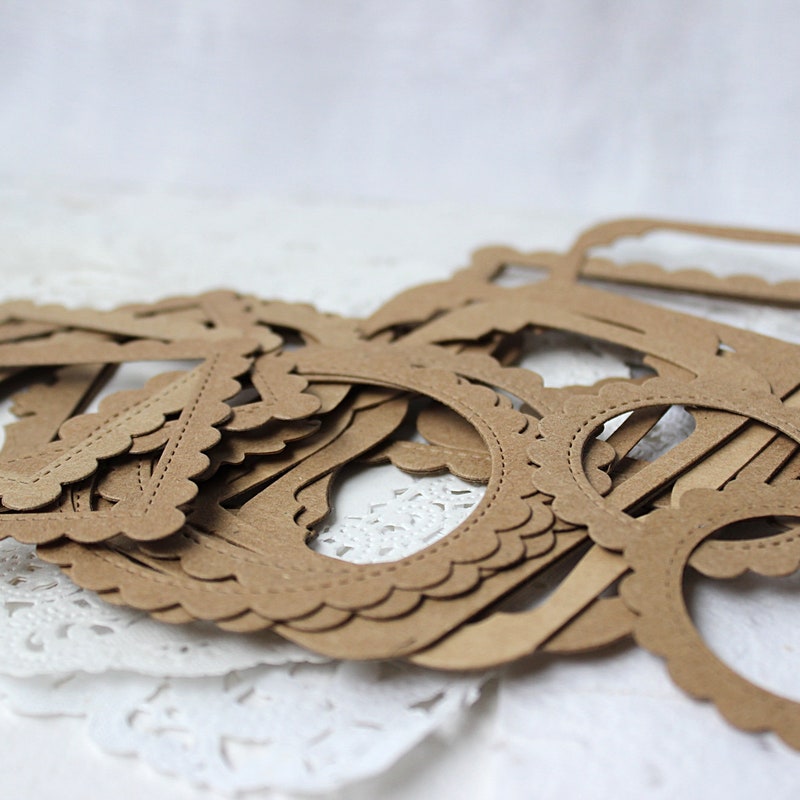 Chipboard Frame - Etsy