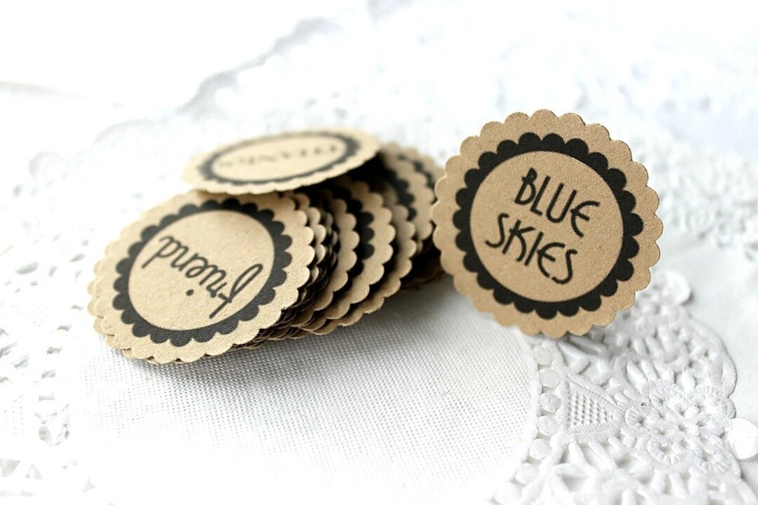 Word Embellishments, Sentiments, Labels, Junk Journal Supply, Card ...