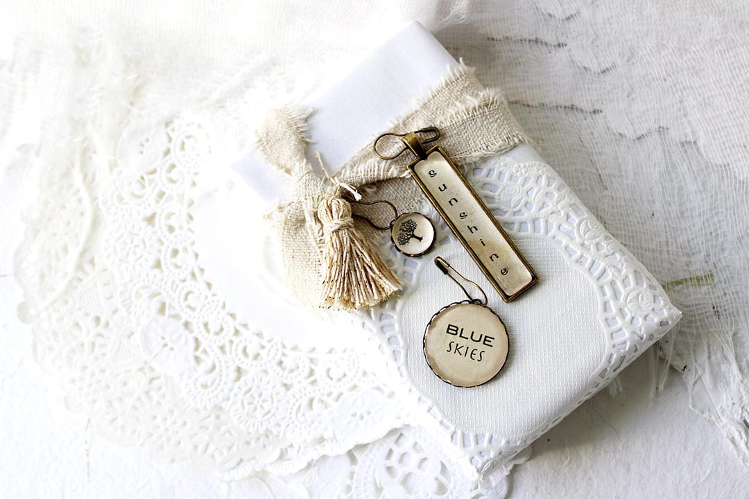 Junk Journal Dangles, Junk Journal Charms, Junk Journal Jewelry, Book ...