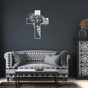 Metal Wall Art, Metal Jesus Wall Decor, Metal Jesus and the Cross Decor ...