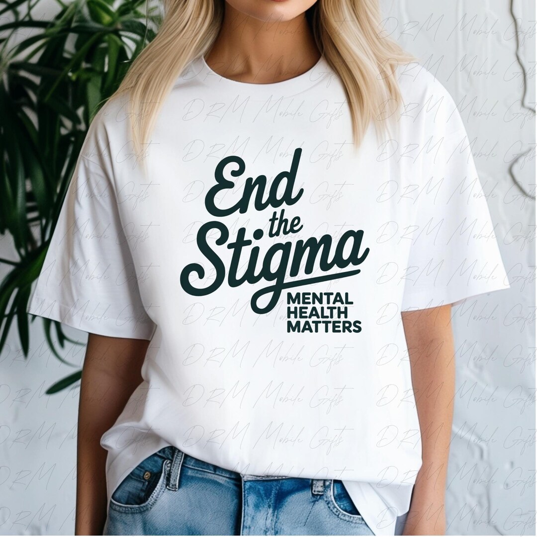 End the Stigma SVG, Break the Stigma Png, Mental Health Awareness SVG ...