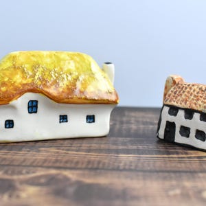 English Cottage Miniatures the Potter's Wheel Handmade and Handpainted ...