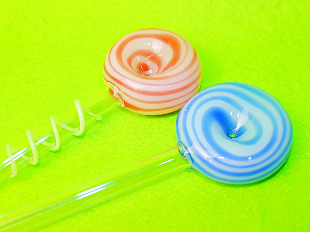Glass Pipes / Lollipop / Smoking Pipe / Girlish - Etsy