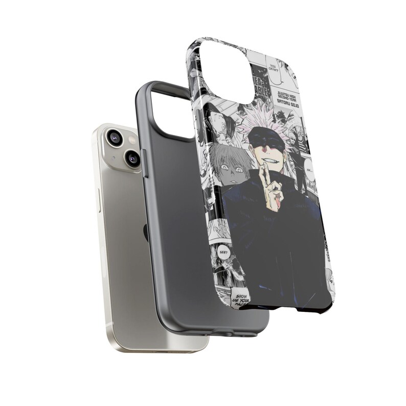 Anime Phone Case, JJK Gojo Satoru Phone Case, iPhone 16 15 14 13 12 11 ...