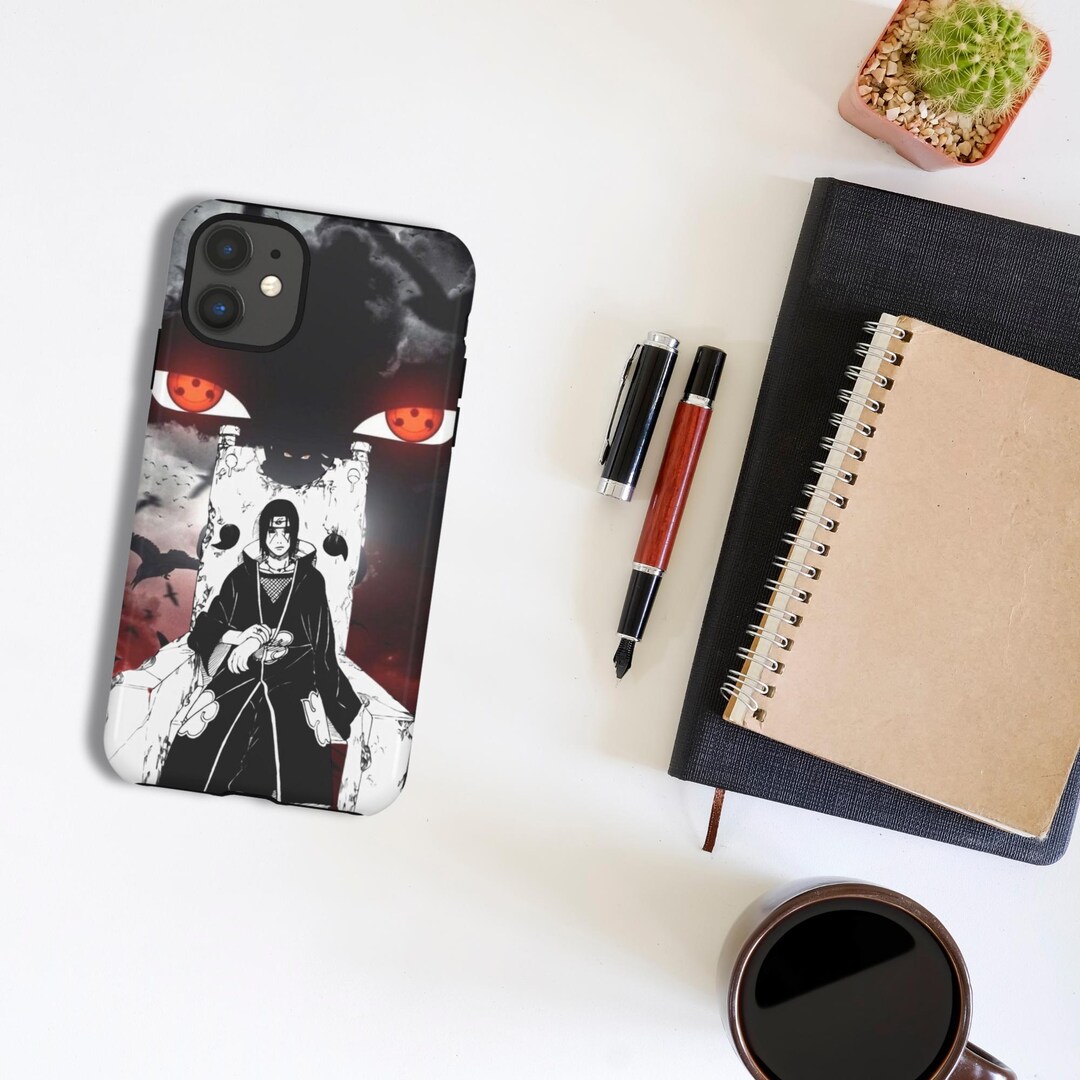 Itachi Uchiha Impact Tough Case Aesthetic Design iPhone 16, iPhone 15 ...
